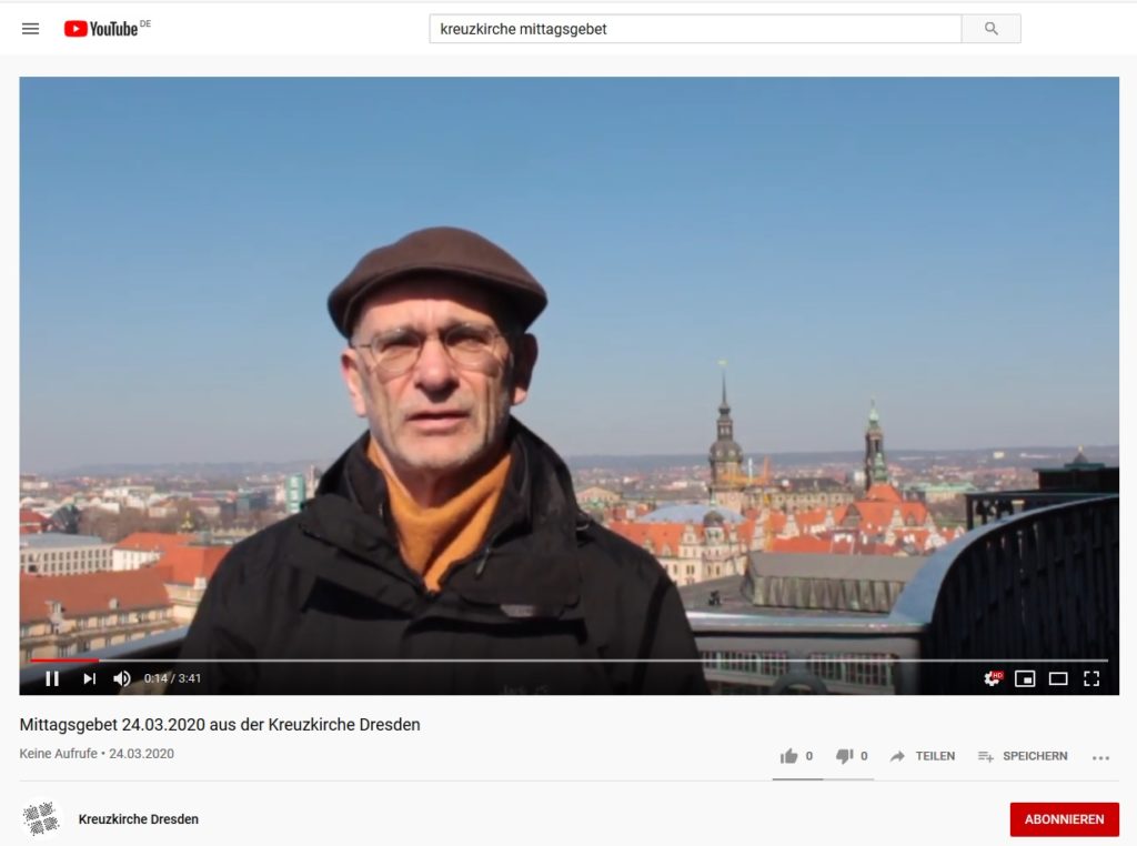 Ev.-Luth. Kirchenbezirke Dresden Tägliche Mittagsandachten in ...