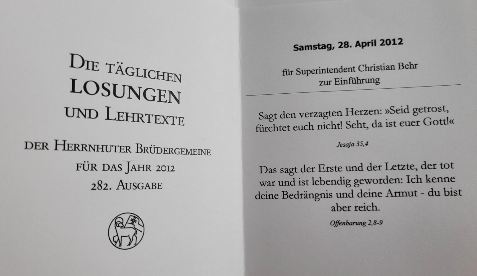 Ev.-Luth. Kirchenbezirke Dresden Superintendent Christian Behr ist zehn ...